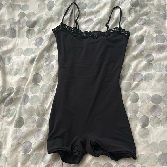SKIMS | Pants & Jumpsuits | Skims Lace Body Suit | Poshmark